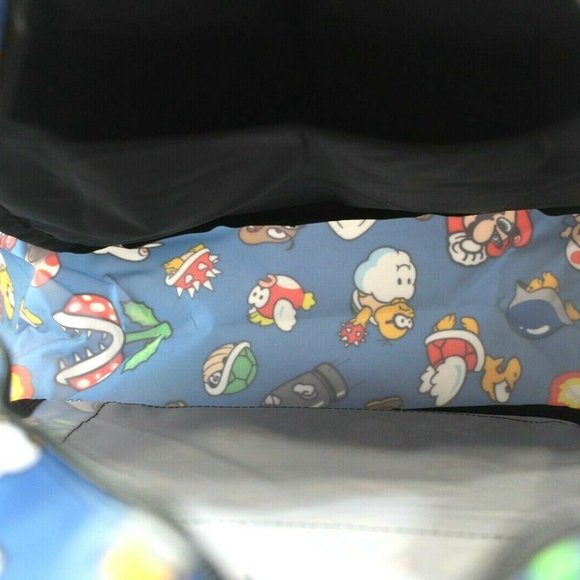 Nintendo | Other | Super Mario Backpack Blue | Poshmark